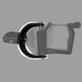 C bracket for scull rigger